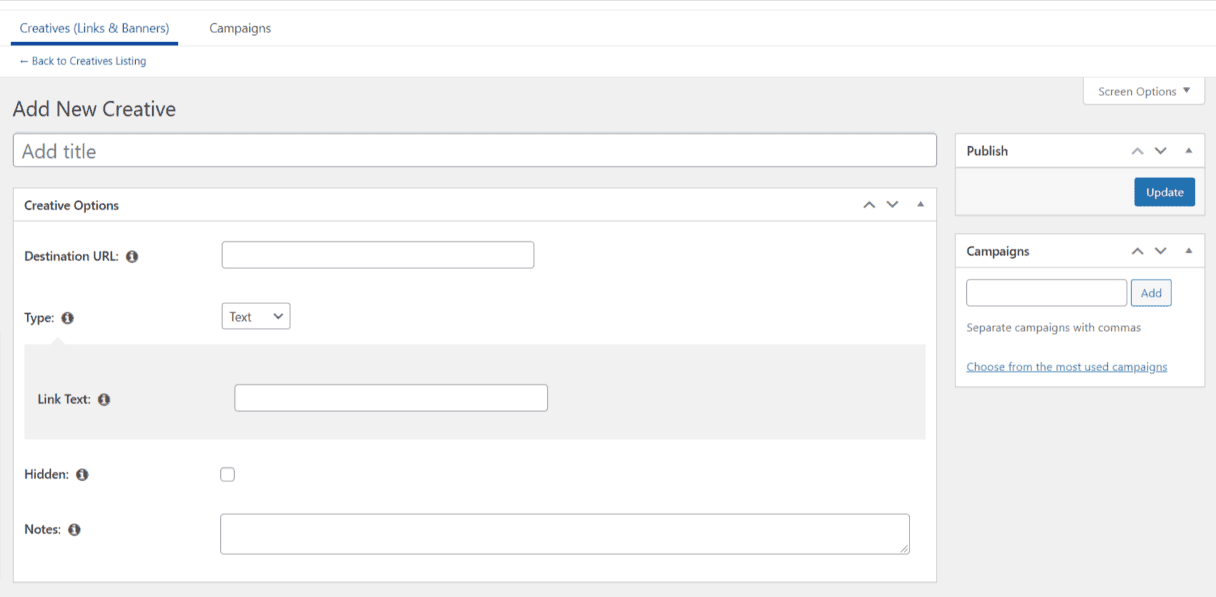 How to Create Links and Banner Ads for Your Affiliates Using Easy Affiliate